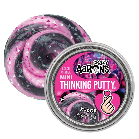Crazy Aaron's Thinking Putty Mini Colour Change - K-Pop - Treasure ...
