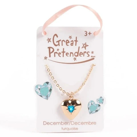 Great Pretenders Fashion - Birthstone Locket December - Treasure Island ...