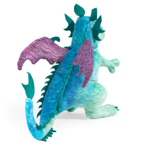 Folkmanis Finger Puppet - Dragon - Treasure Island Toys