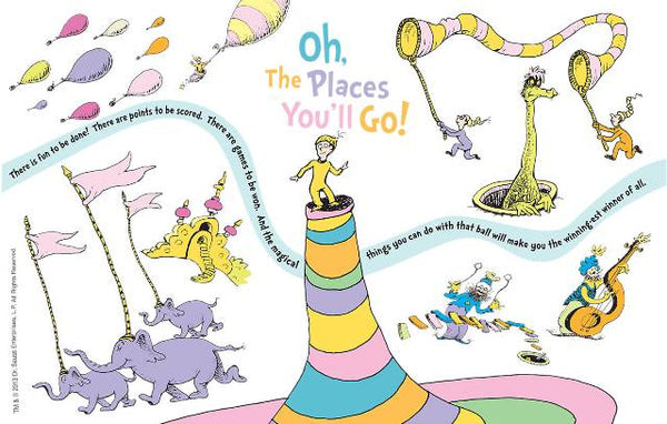 Dr. Seuss Oh The Places You'll Go - Treasure Island Toys